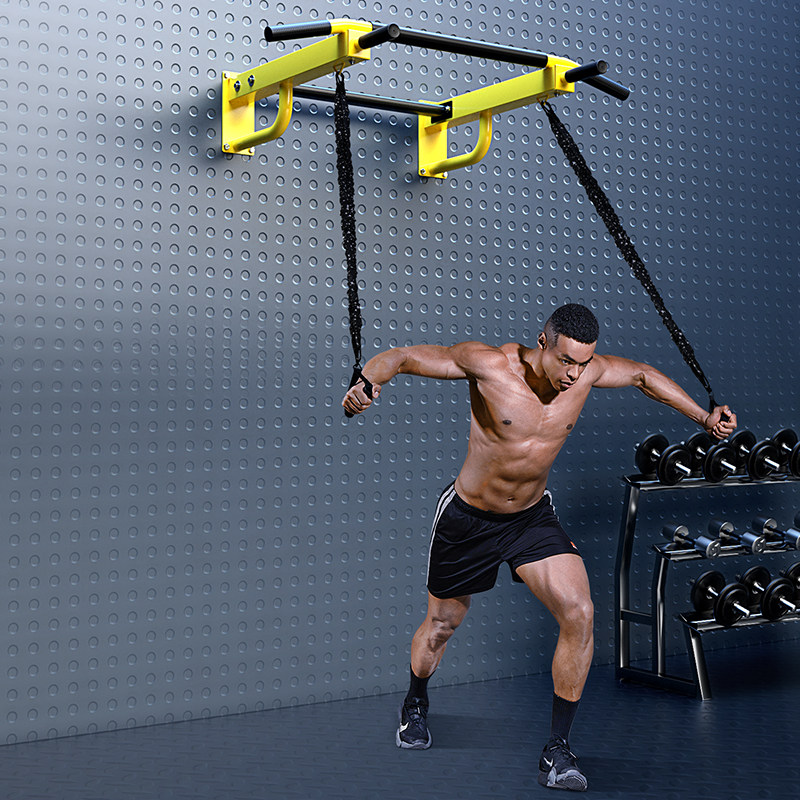 Wall Horizontal Bar Indoor Fitness Equipment | Punching Wall Hanging ...