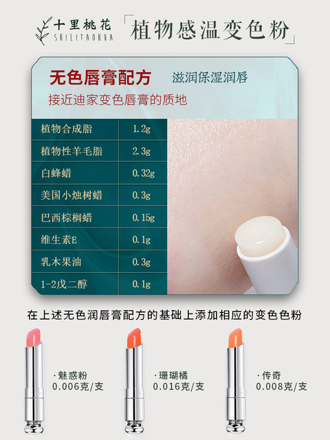 DIY self -made lipstick material bag package production lip balm tool ...