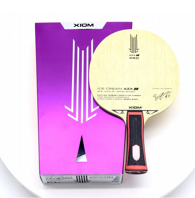 Original table tennis XIOM ice cream heterostructure carbon fiber table tennis racket Jiaomeng ...