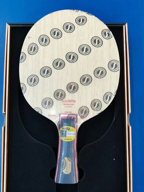 Genuine STIGA Gold Label Carbon 45 Zhu Yu Lingling Style Red Label ...