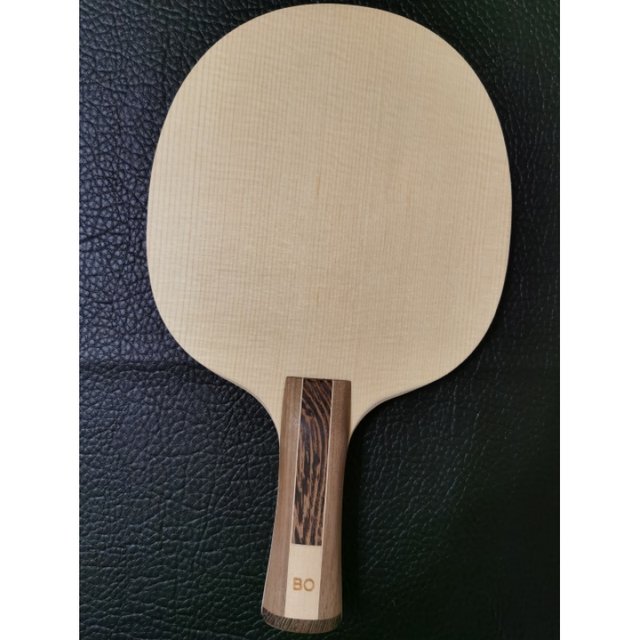 Original table tennis NITTAKU master pure wood basalt external built-in ...