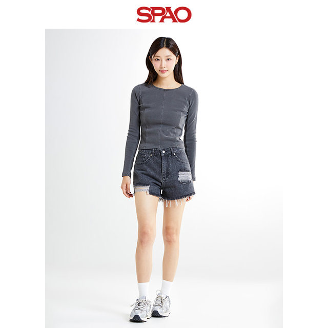 SPAO Korea, the same model in winter 2024, new ladies in the new product in the bottom of the ...
