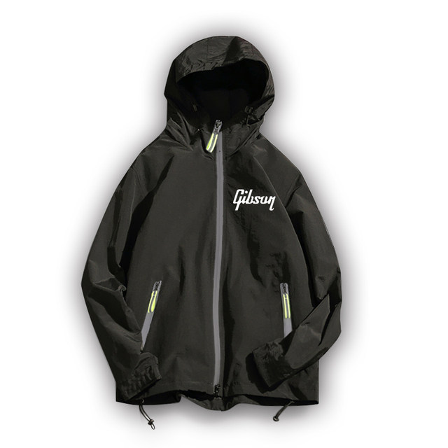 American Gibson Guitar Big G Rock Band Music Peripheral Jacket Hooded ...