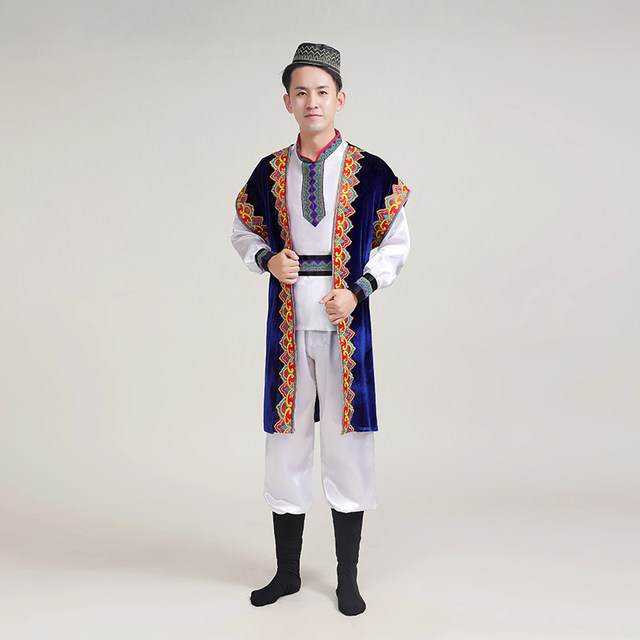 The new Hui dance clothing Xinjiang dance big skirt performed service ...