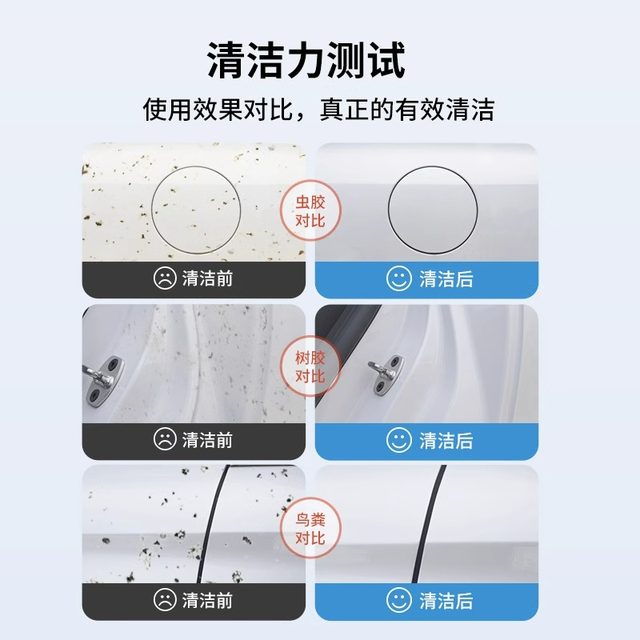 Shellac gum cleaner car resin removes iron powder cleaner bird ...