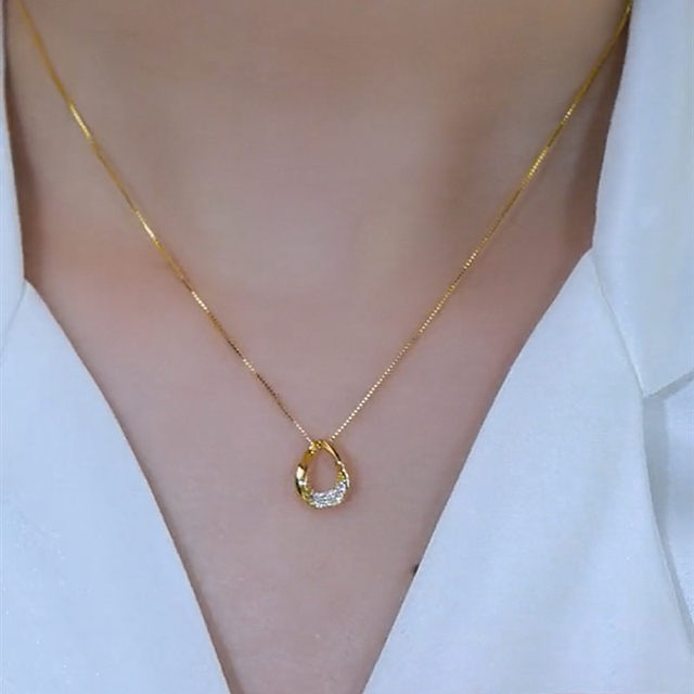 Japan and South Korea's simplicity, fashion full diamond titanium steel ...