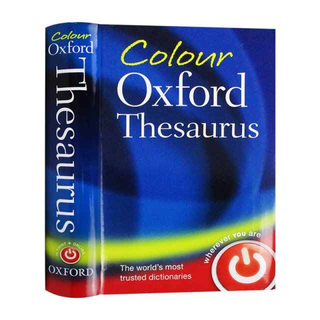 Oxford Color Synonyms Dictionary English original Color Oxford ...