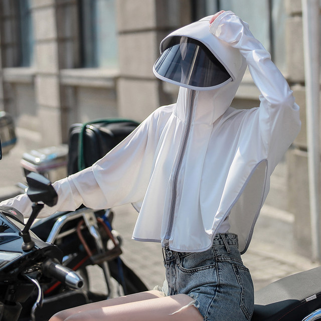 Summer ice silk sun protection shawl short anti-UV sun protection ...