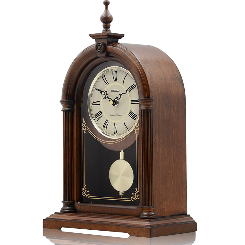 Seiko Japanese Solid Wood Floor Clock | European Living Room Bedroom ...