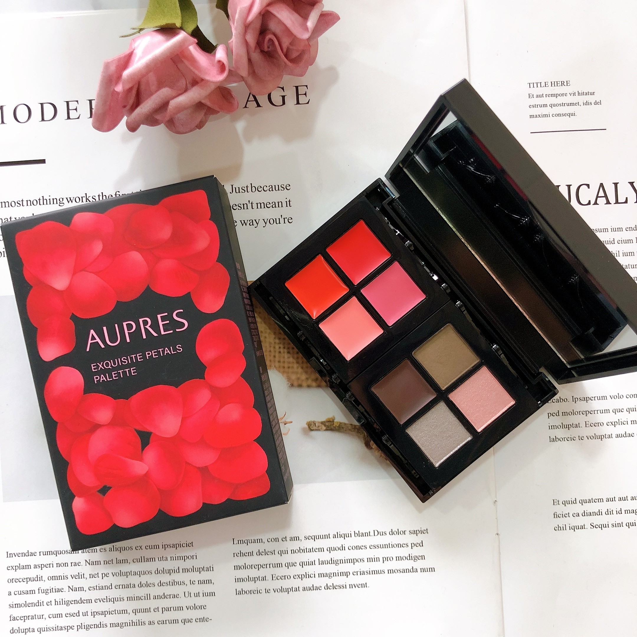 Aupres Petal Makeup Palette - Limited Edition