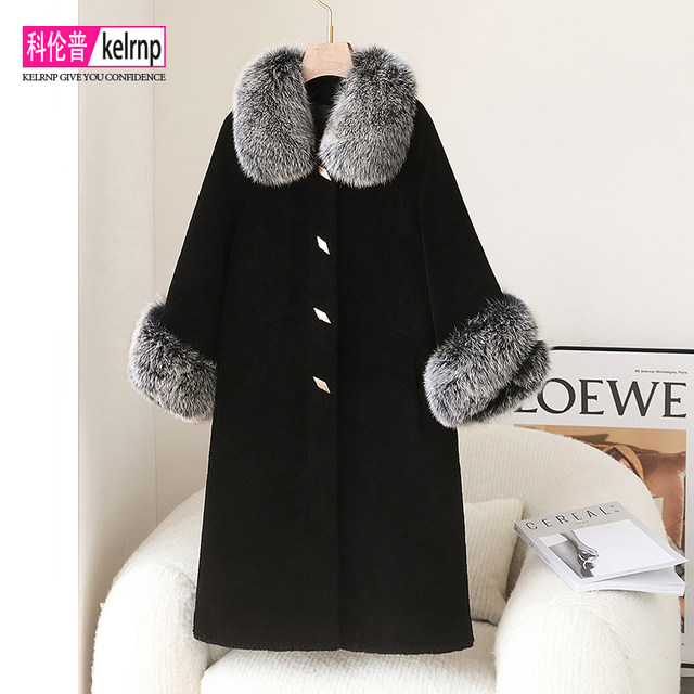 Sheep shear coat for women 2025 winter new Korean version elegant and ...