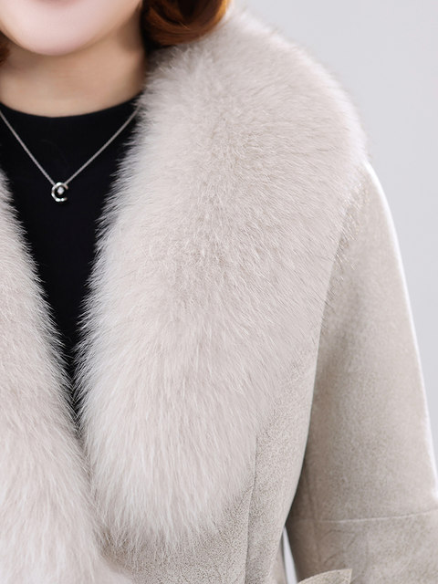 Rex rabbit hair fur all -in -one female 2024 Winter new and elegant ...