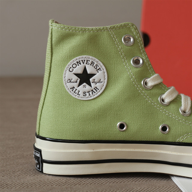 Converse Converse 1970s23 summer new apple green high-top canvas shoes ...