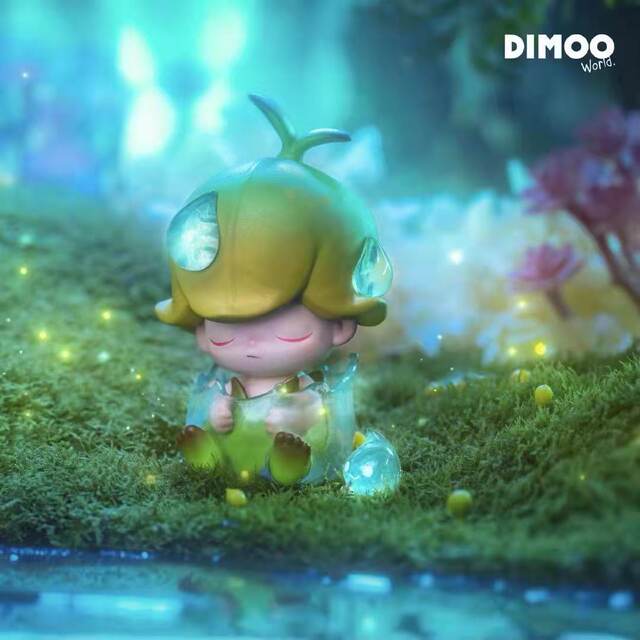 dimoo Forest Night Blind Box Genuine Bubble Mart Sunflower Sleeping ...