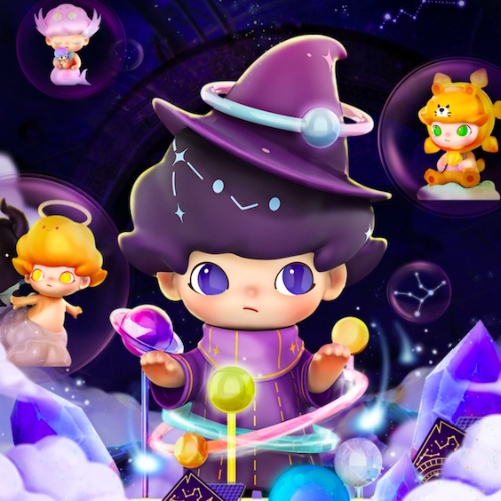 dimoo constellation blind box genuine Bubble Mart astrologer Libra ...