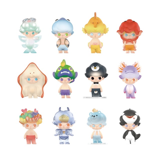 DIMOO Aquarium series blind box genuine Bubble Mart Bear Bear Bear ...