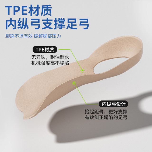 Foot correction insole, flat foot support, shock absorption, breathable ...