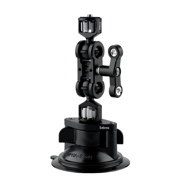 Selens/Xilers sports camera car vacuum suction cup shooting bracket ...
