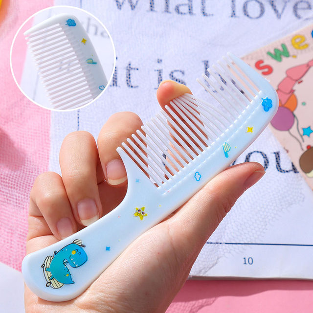 Cartoon animal comb baby children's pick comb girls hairdressing comb ...