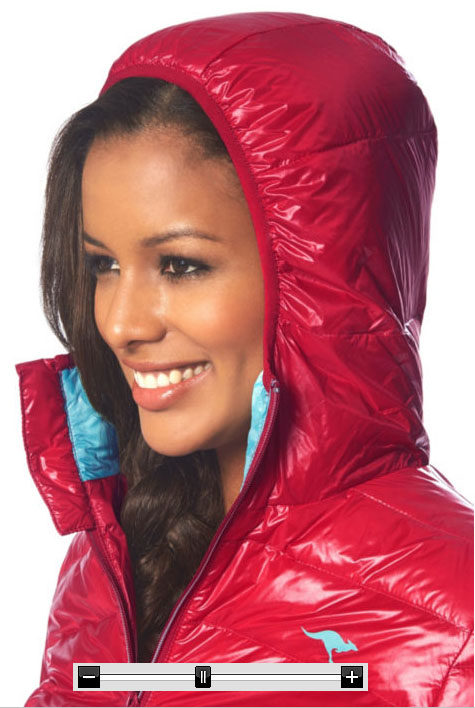 Купить Женский пуховик кенгуру Кенгуру заклинание цвет теплый slim fit ...