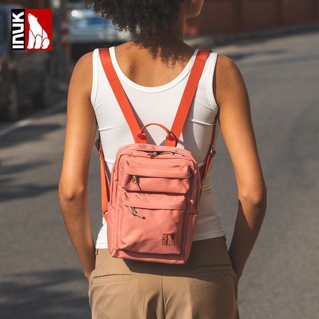 Canada INUK New Mini Fashion Backpack Women's Casual Travel Lightweight Small Mini Backpack Student