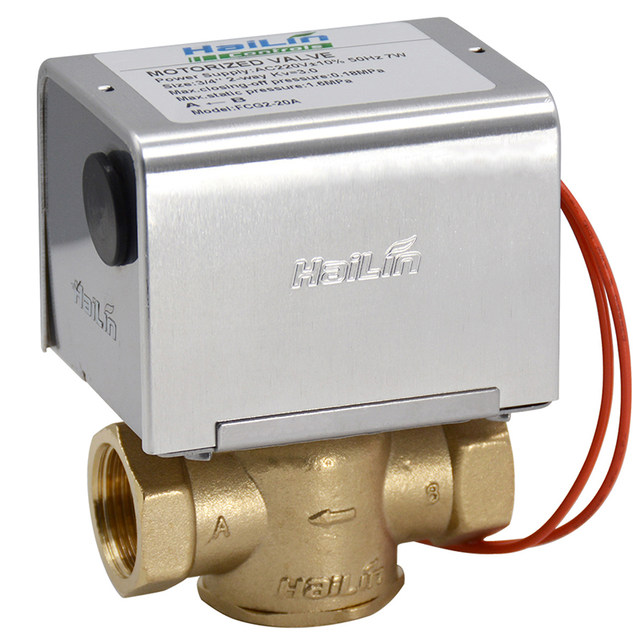 Hailin central air conditioning electric valve fan coil air ...