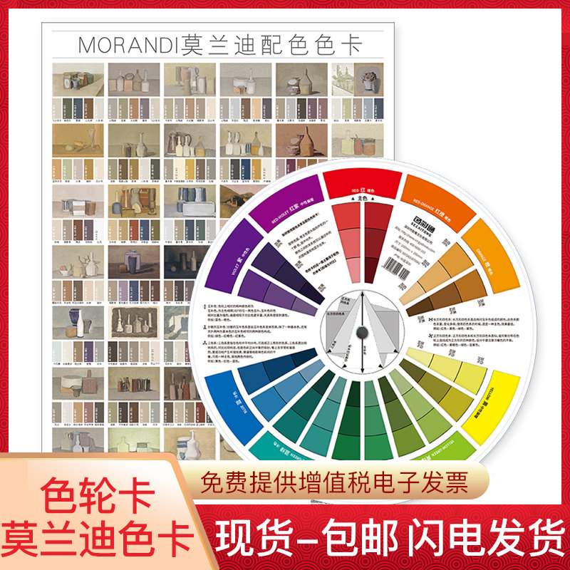 Набір карток morandi color system | Інструменти для тонування ...