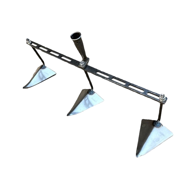 Triangular hoe adjustable trenching multi-head triangle hoe trenching ...