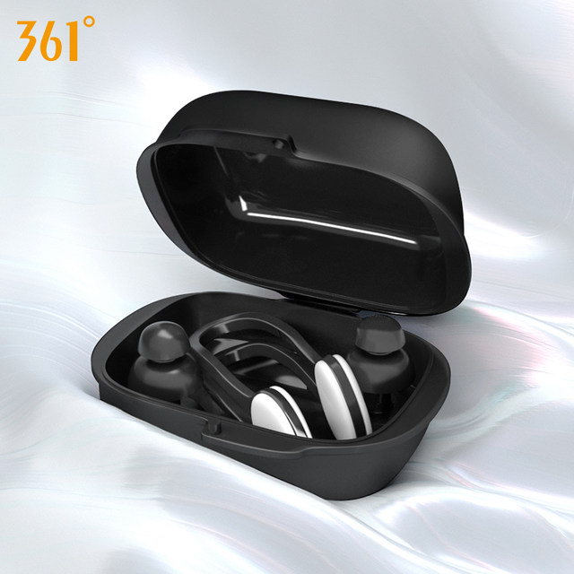 361 Degree Children's Swimming Nose Clip Earplugs Set Female Waterproof ...