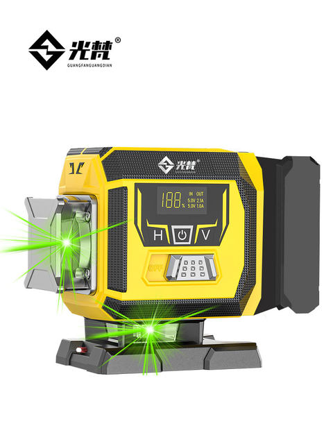 12-line level meter, high-precision strong light, thin line leveling ...