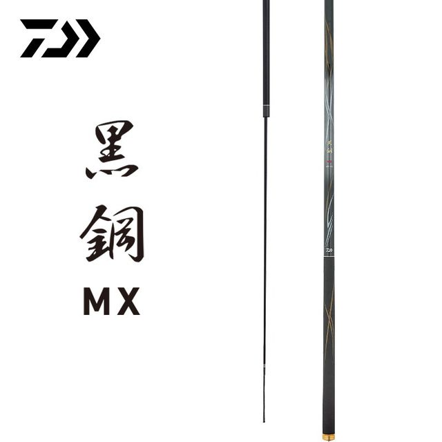 22 DAIWA Da Yiwa Black Steel MX fishing rods super lightweight hand rod ...