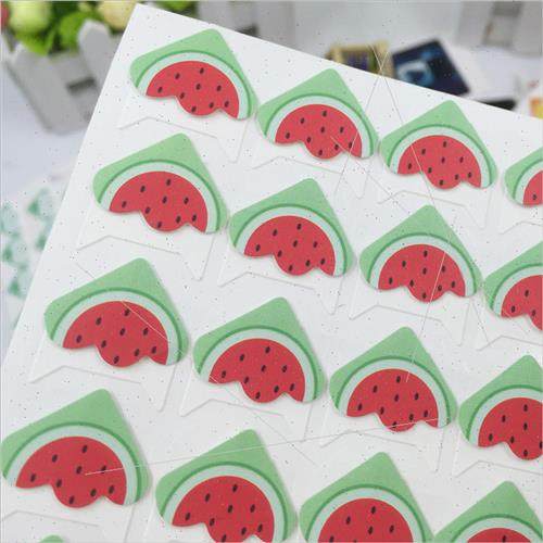 4 cute fruit corner stickers series 24 corner stickers new