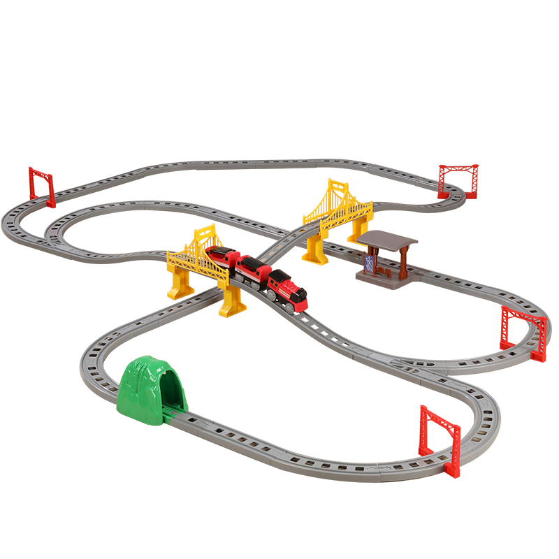 Bluebeibei Electric High-Speed Train Toy Set - 3 Carriage Model 2929-26