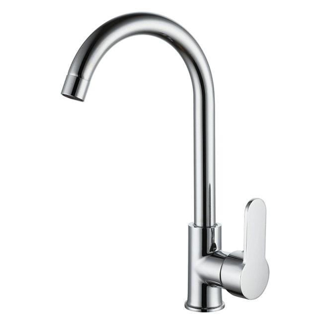 Hankton kitchen single cold water faucet all-copper stainless steel ...