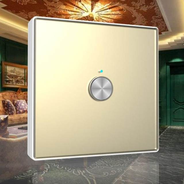 100V-240VAC Wall Mount 433MHz Remote contr Light Switch 1