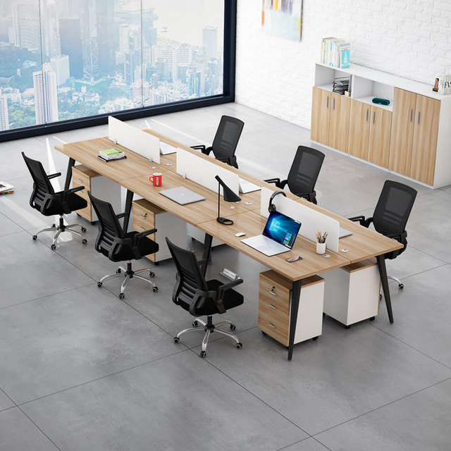 Desk Simple and Modern Working Table Screen Card Table Combination ...