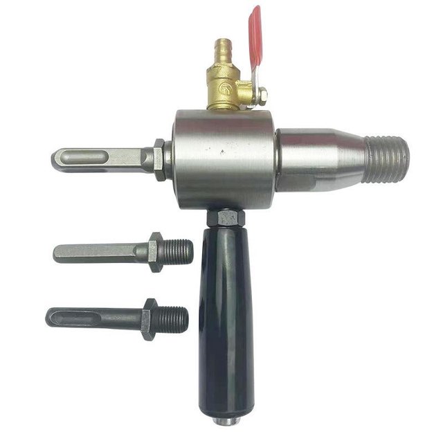 Electric hammer water drilling rig connection rod conversion tool ...
