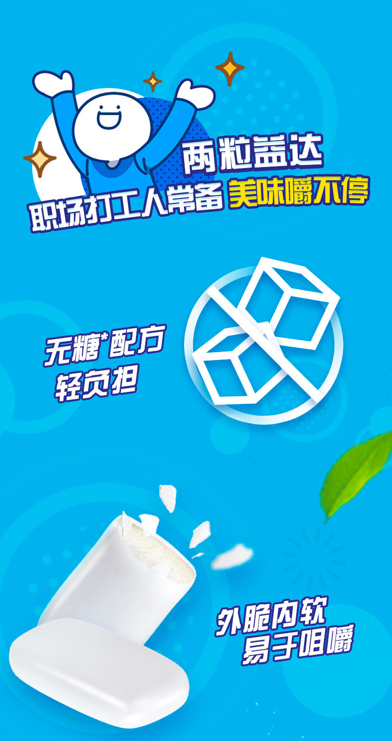 Yida Ice Cold Mint Xylitol Sugar-Free Chewing Candy - Office & Leisure ...