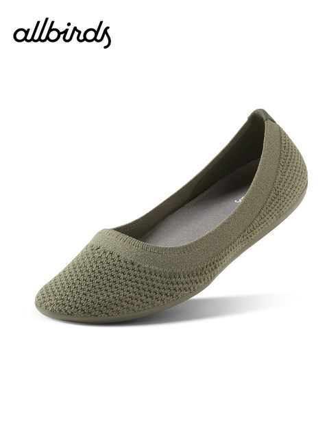 Allbirds Tennis Ballet Shoes Tree Breezer Commuter Black Breathable ...