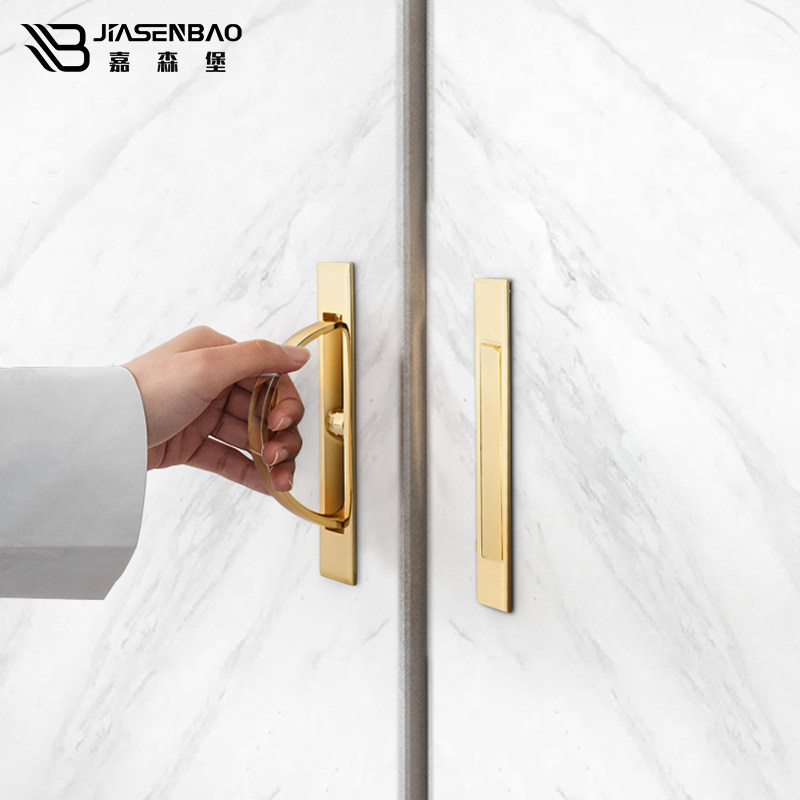 Jasenberg japanse tatami verborgen handgreep - moderne vloerladehardware