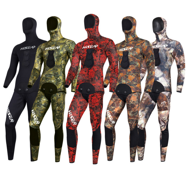 Free diving suit men's warm and cold-proof winter large size 357mm 10 ...