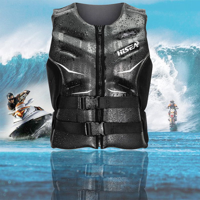 Hisea Adult Professional Life Jacket with Large Buoyancy for Motor Boat ...