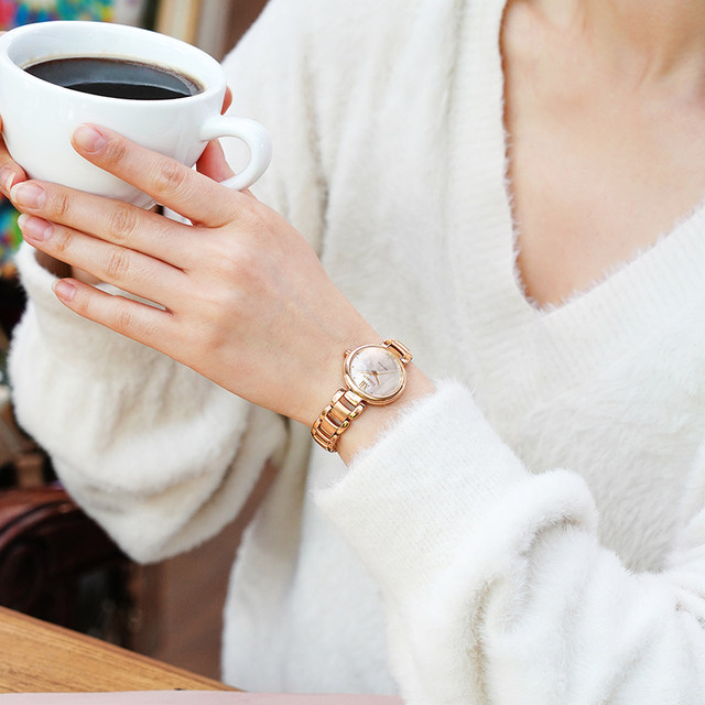 Citizen watch women's small bell flower light kinetic energy simple ...