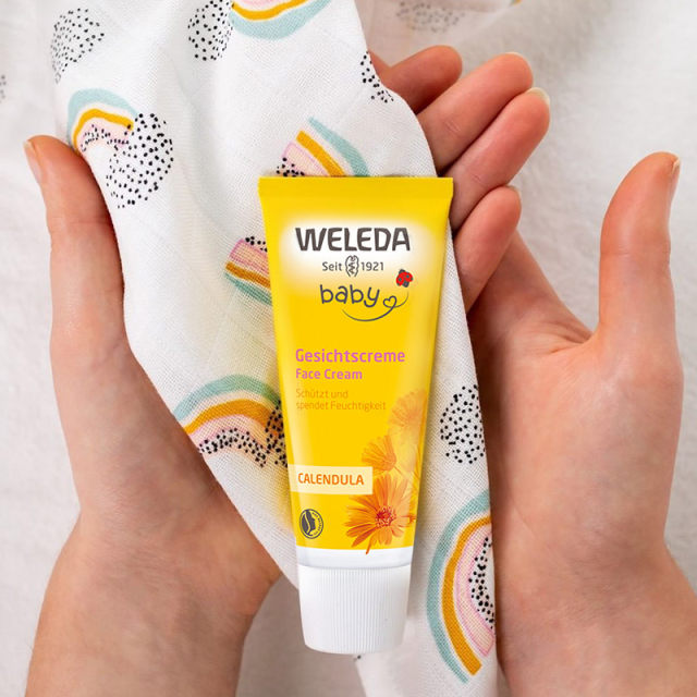 Germany Weleda Organic Calendula Newborn Baby Moisturizing Cream 50ml