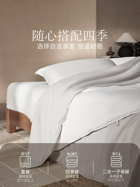 Atour Planet Silk Quilt Spring and Autumn Quilt Autumn and Winter Four Seasons Universal ...