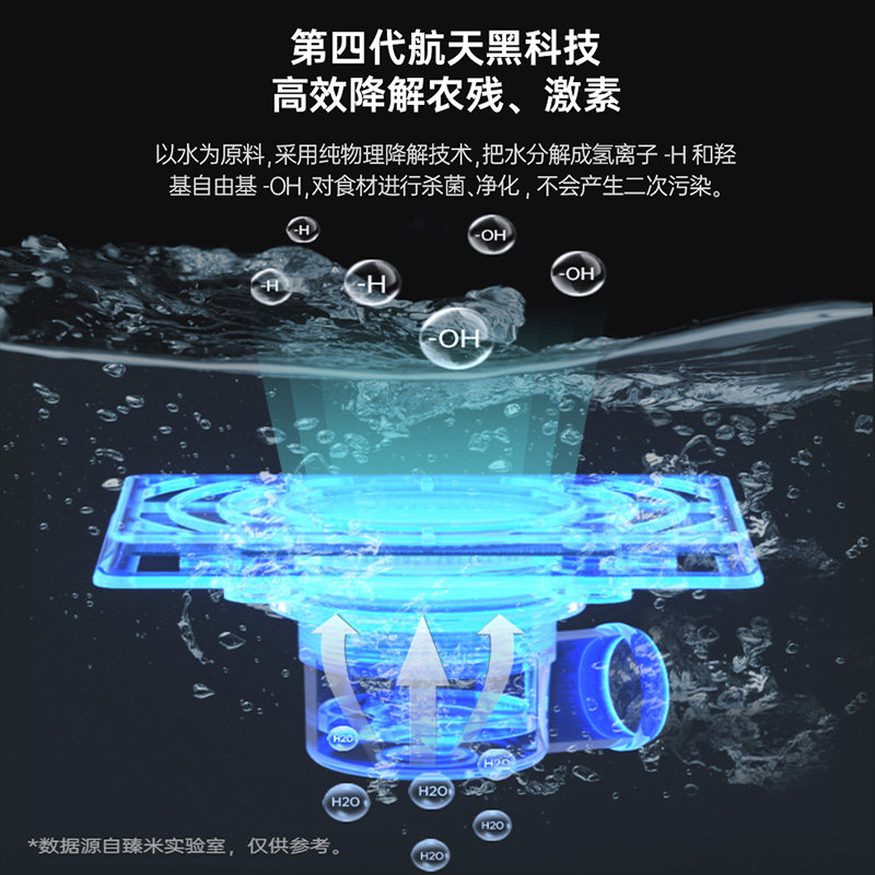 Zhenmi Automatic Fruit & Vegetable Cleaning Machine - Jgsj-x7