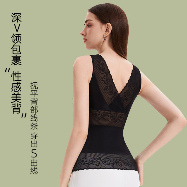 Shapewear with breast pads, upper body, tummy control, seamless ...