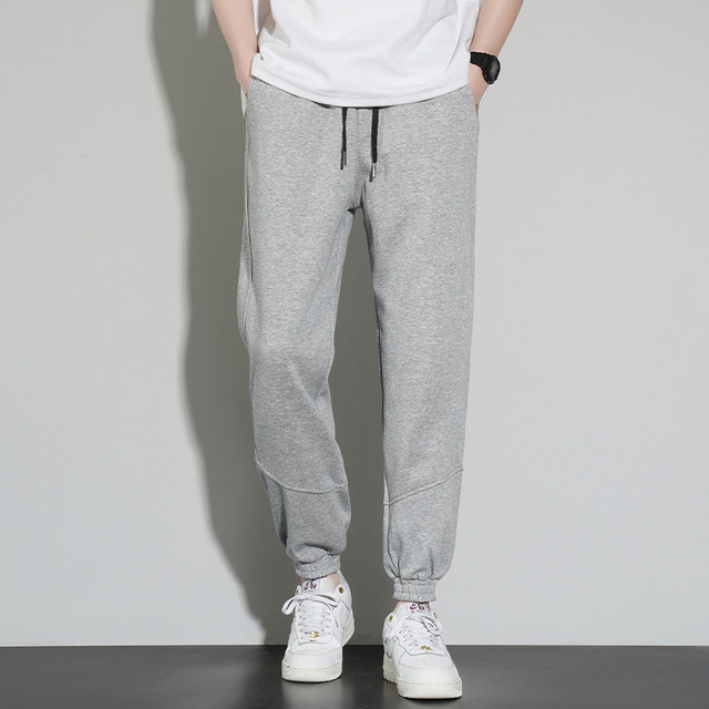 Men's pants trendy brand 2024 spring and autumn new straight casual men ...