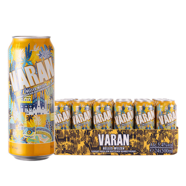 Giant lizard beer 500ml*24 cans German craft wheat white beer clear ...