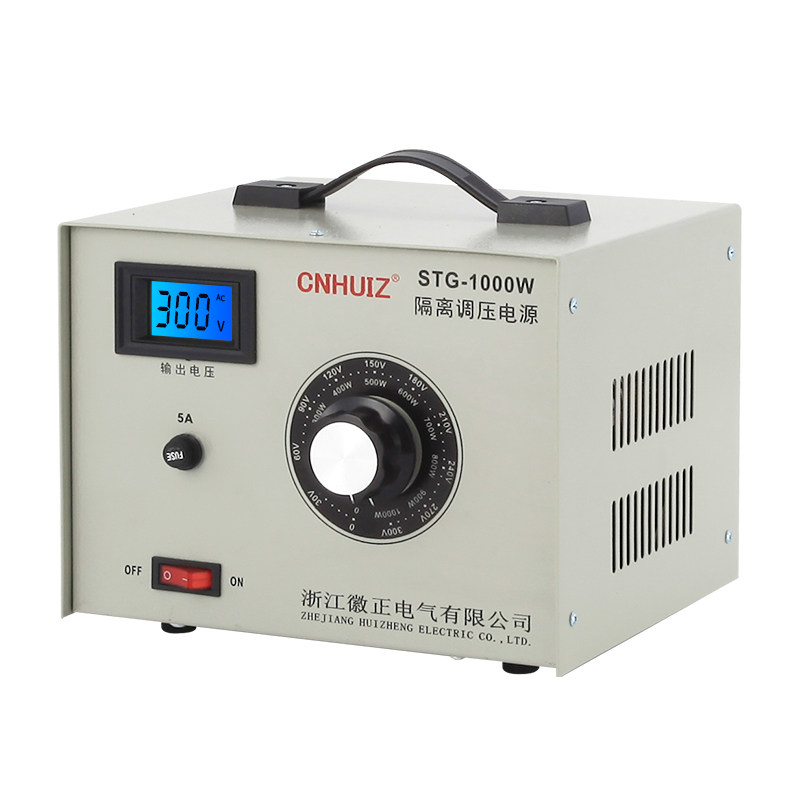 STG 1000W Single-Phase Isolation Voltage Regulator for Household AC Power